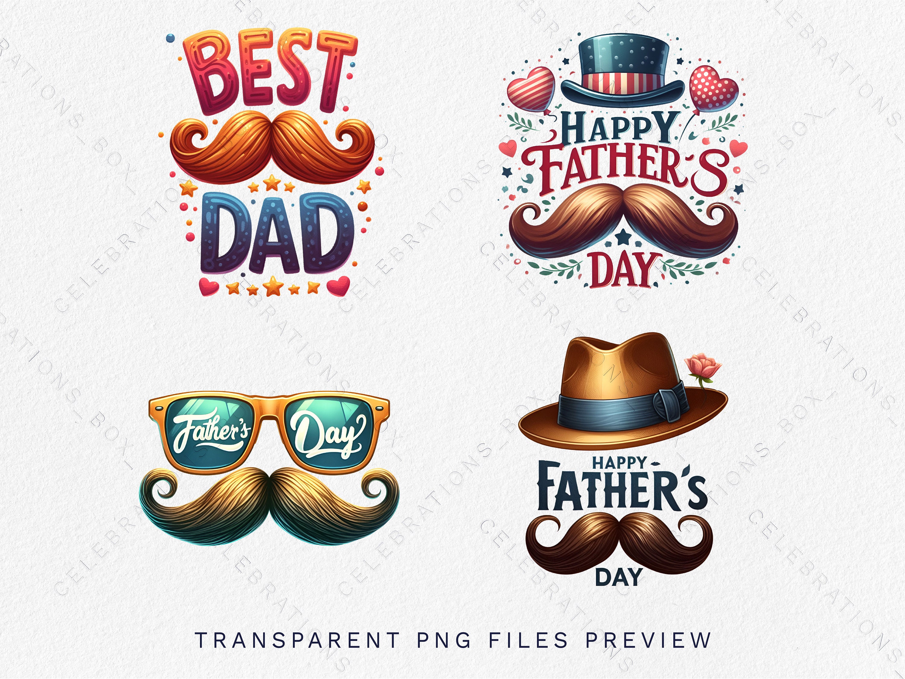 Happy Father's Day Clipart, I Love Father, Best Dad Clipart, Daddy ...
