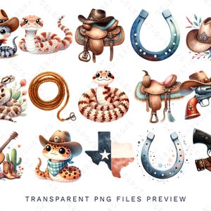 Cute Cowgirl Clipart, Wild West Clipart, Desert Clipart, Cactus Clipart ...