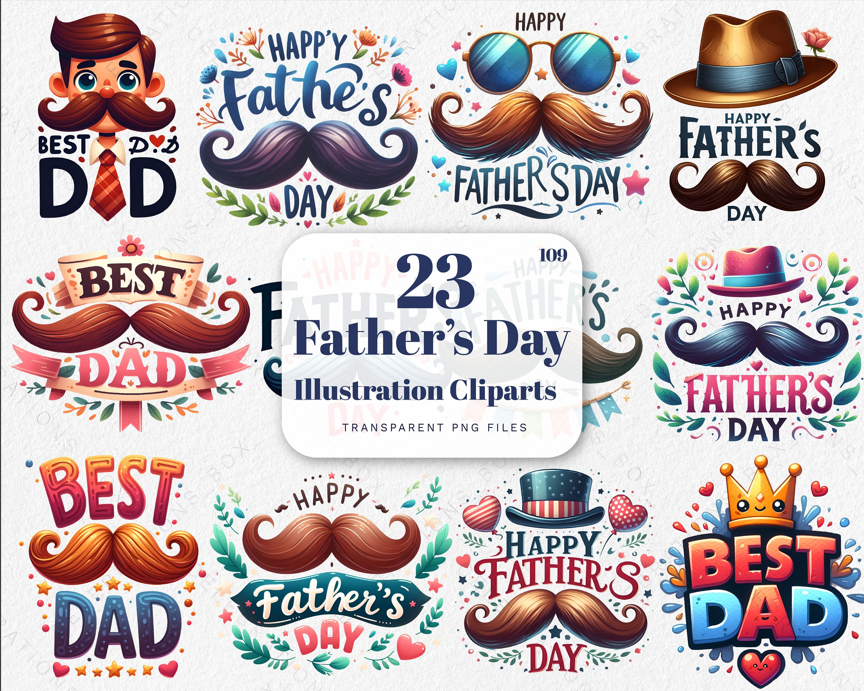 Happy Father's Day Clipart, I Love Father, Best Dad Clipart, Daddy ...