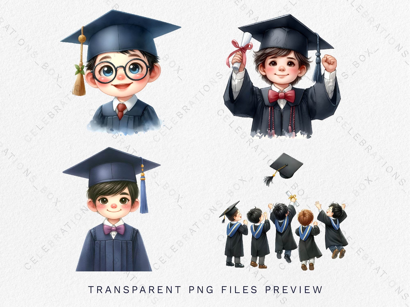 Graduating Students, Graduation Cap PNG, Educational Clipart ...