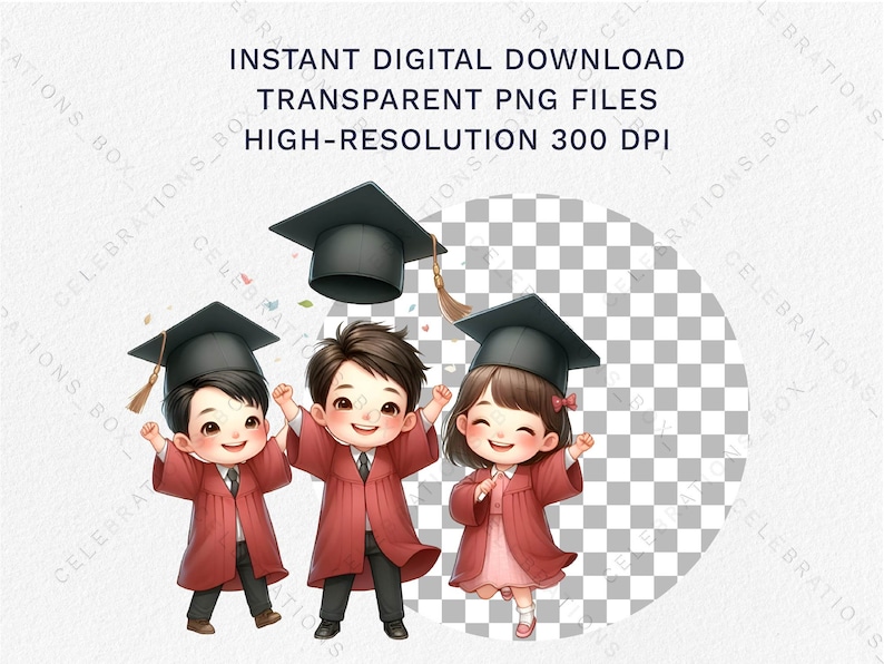 Graduating Students, Graduation Cap PNG, Educational Clipart ...