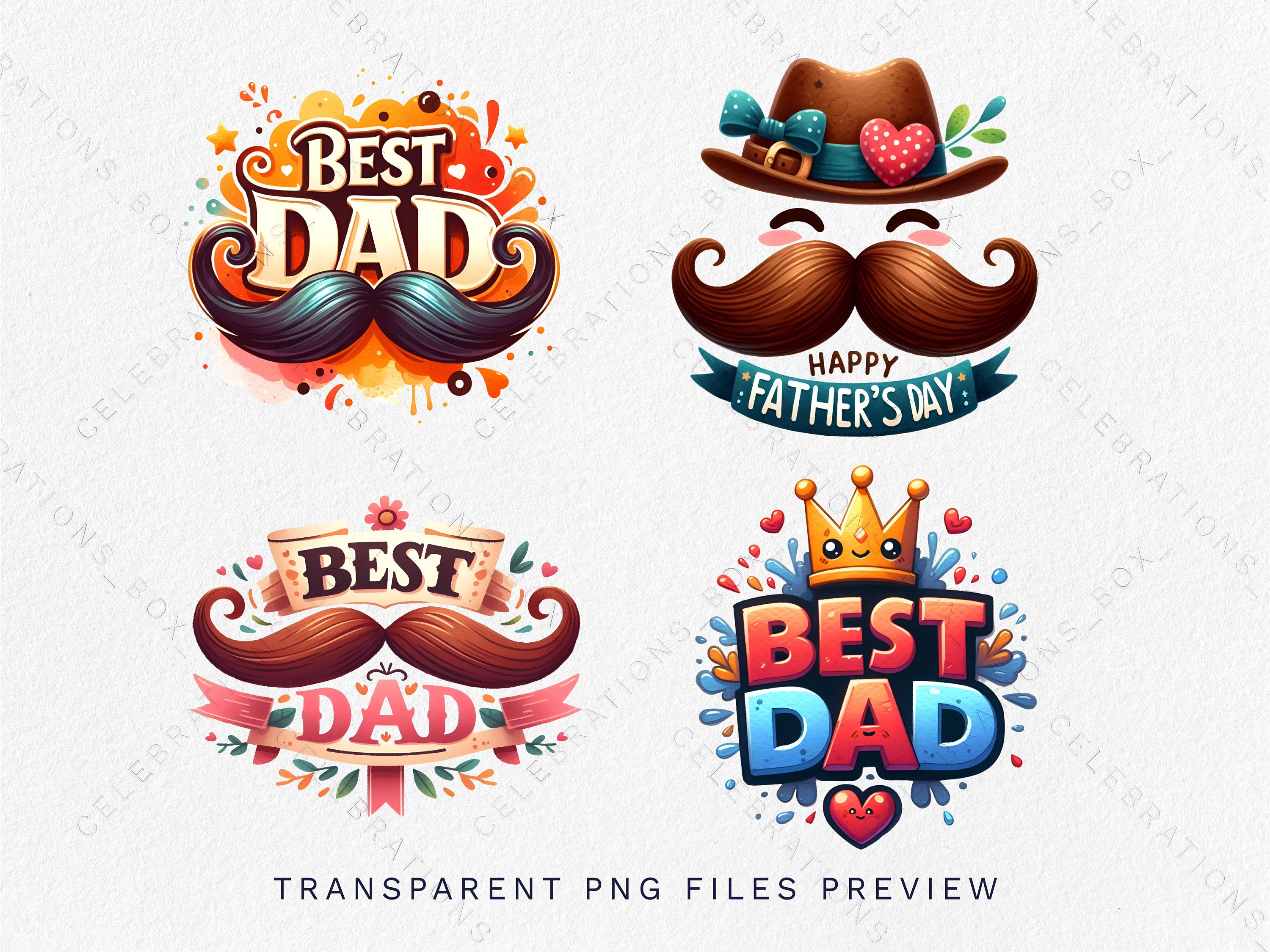 Happy Father's Day Clipart, I Love Father, Best Dad Clipart, Daddy ...