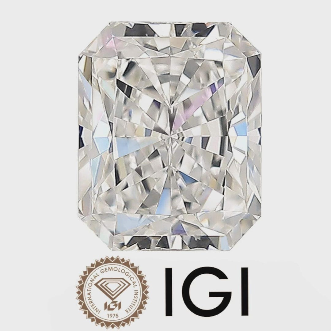 2.00 Ct. Radiant IGI Certified Lab Grown Loose Diamond. (VVS2 / F) for ...