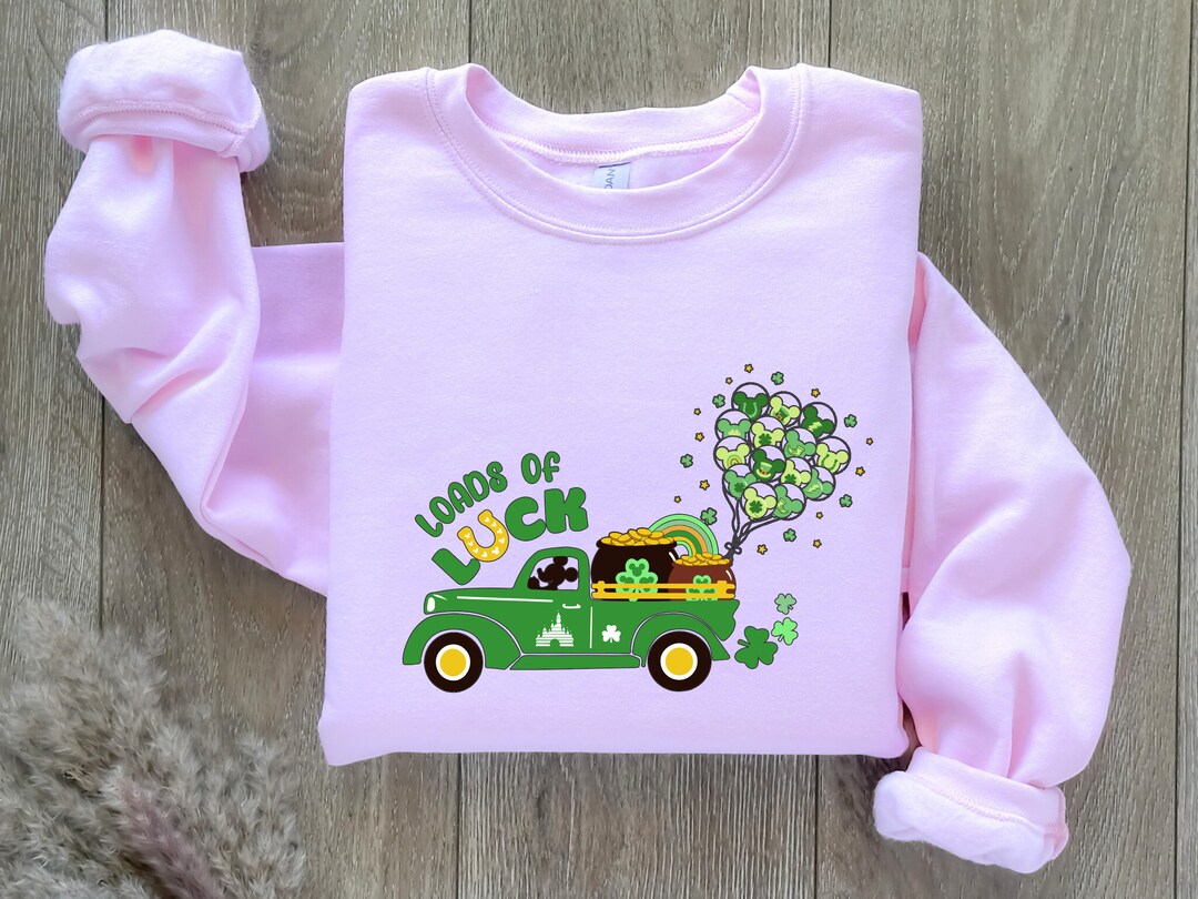 Loads of Luck Sweatshirt, St Patrick's Day Sweatshirt, Happy St ...