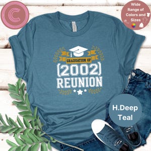 Custom Class Reunion Shirt, Personalized Graduation Year Tee, Alumni ...