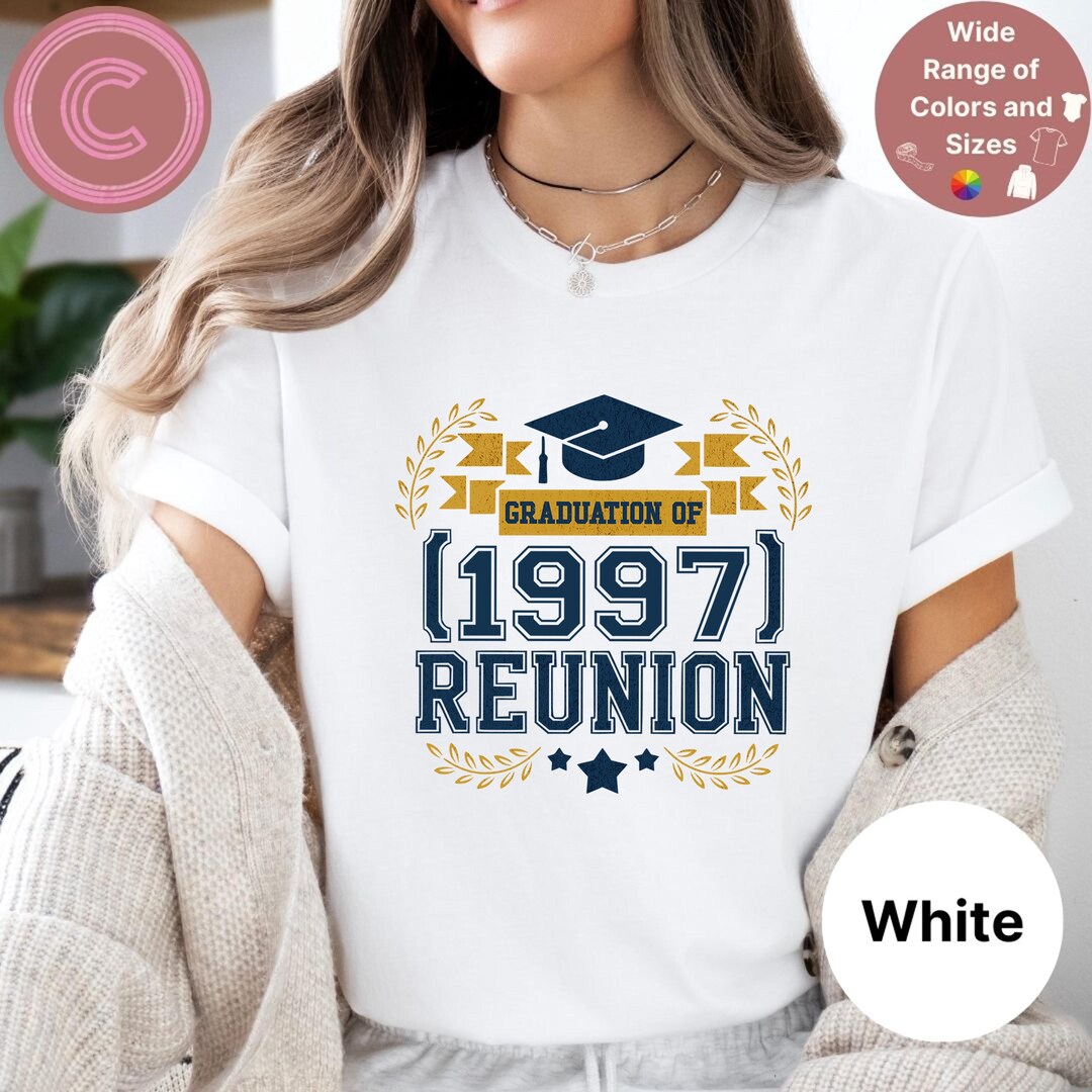 Custom Class Reunion Shirt, Personalized Graduation Year Tee, Alumni ...