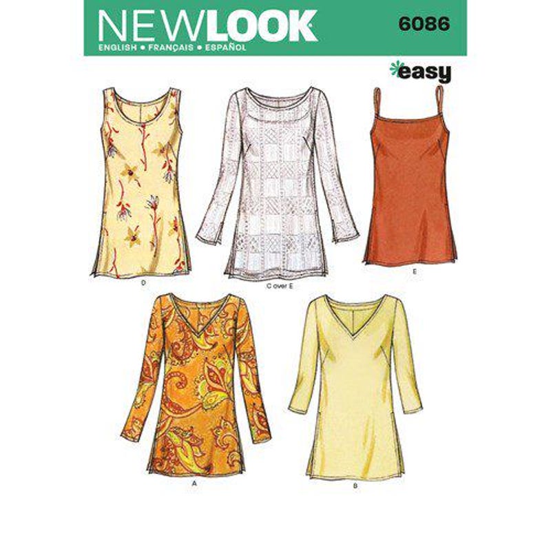 New Look 6086 - Etsy