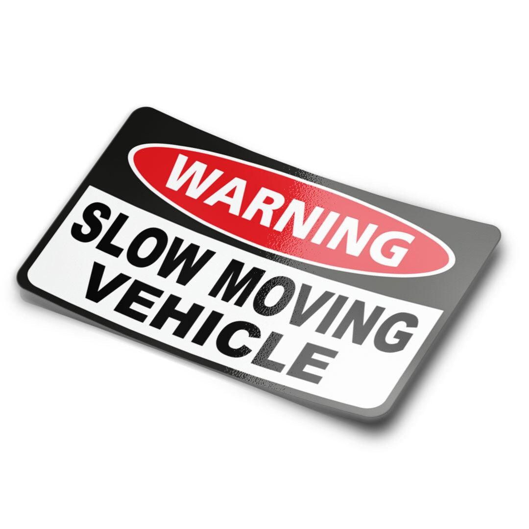 Slow Moving Vehicle Sticker - Etsy