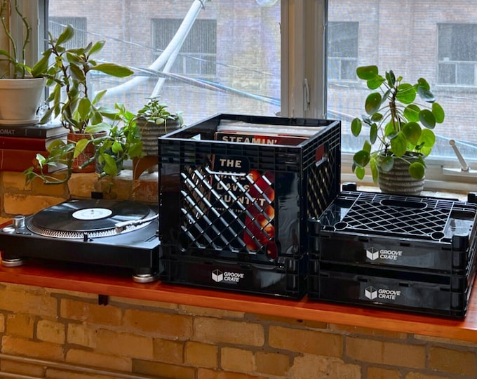 The Collector Wooden Milk Crate - Etsy