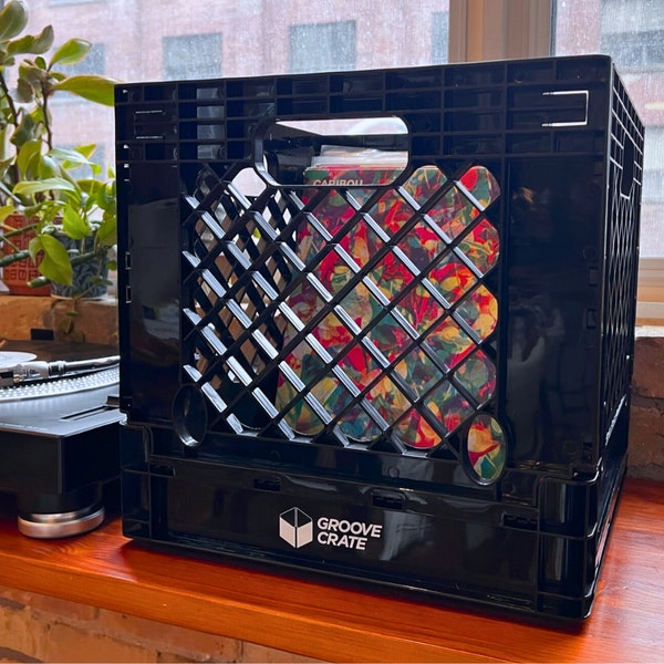 Record Crate - Etsy
