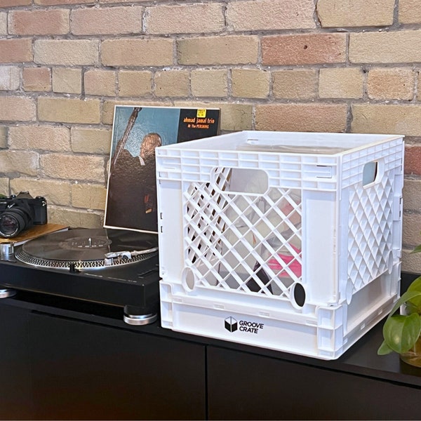 Record Crate - Etsy