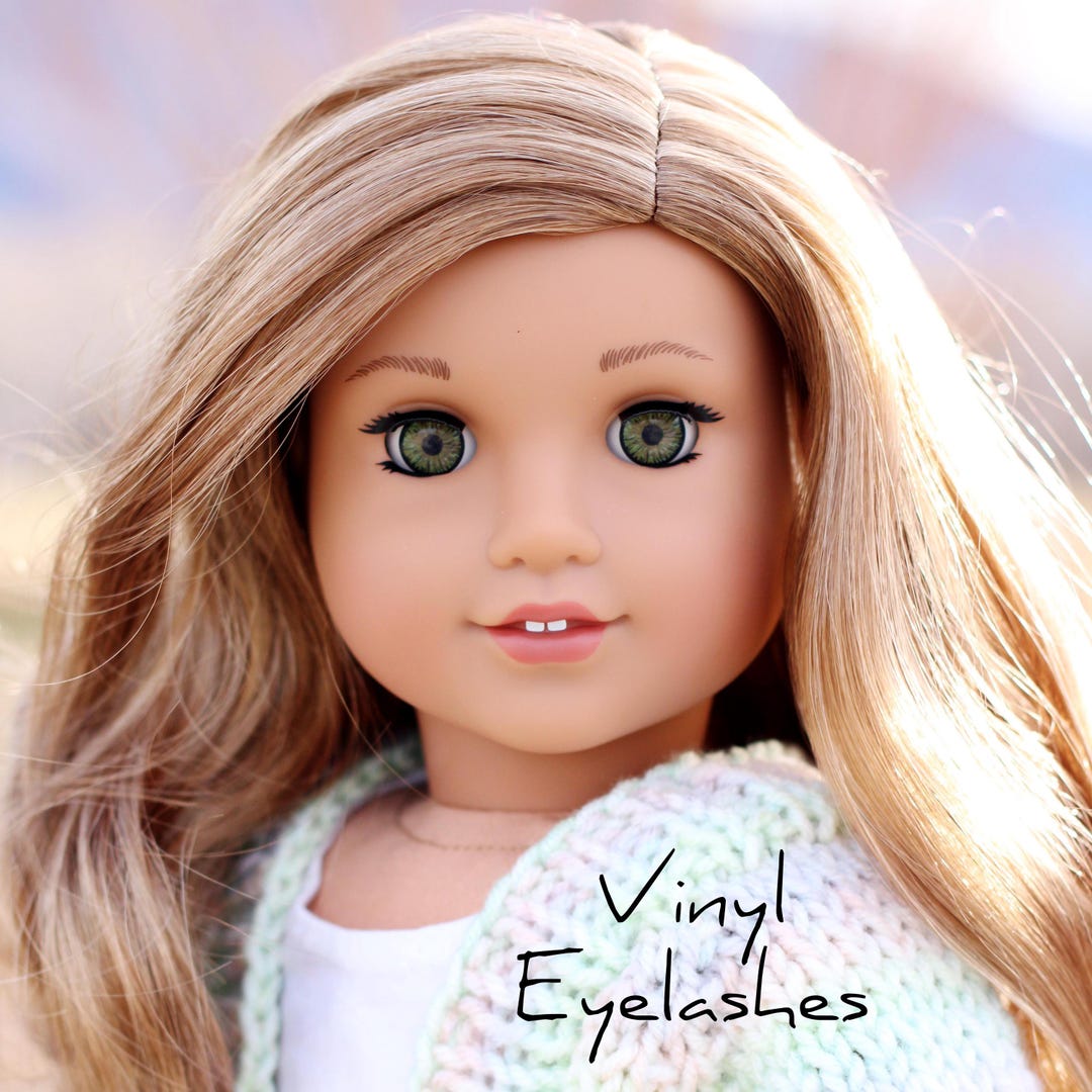 Wildflower Doll Eye Stickers | Removable Vinyl Accessories for 18 ...