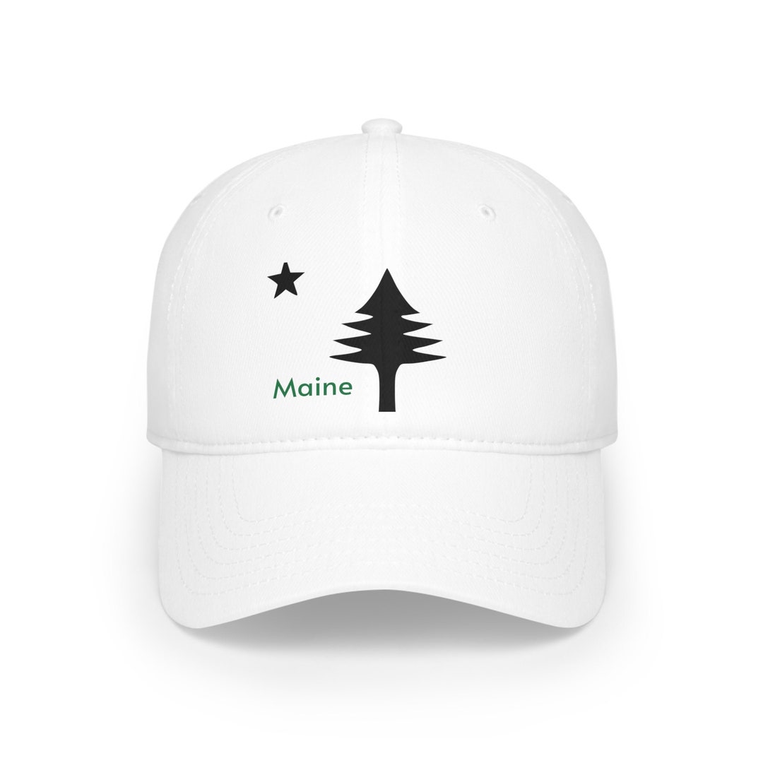 Old State of Maine Flag Design Baseball Cap - Etsy