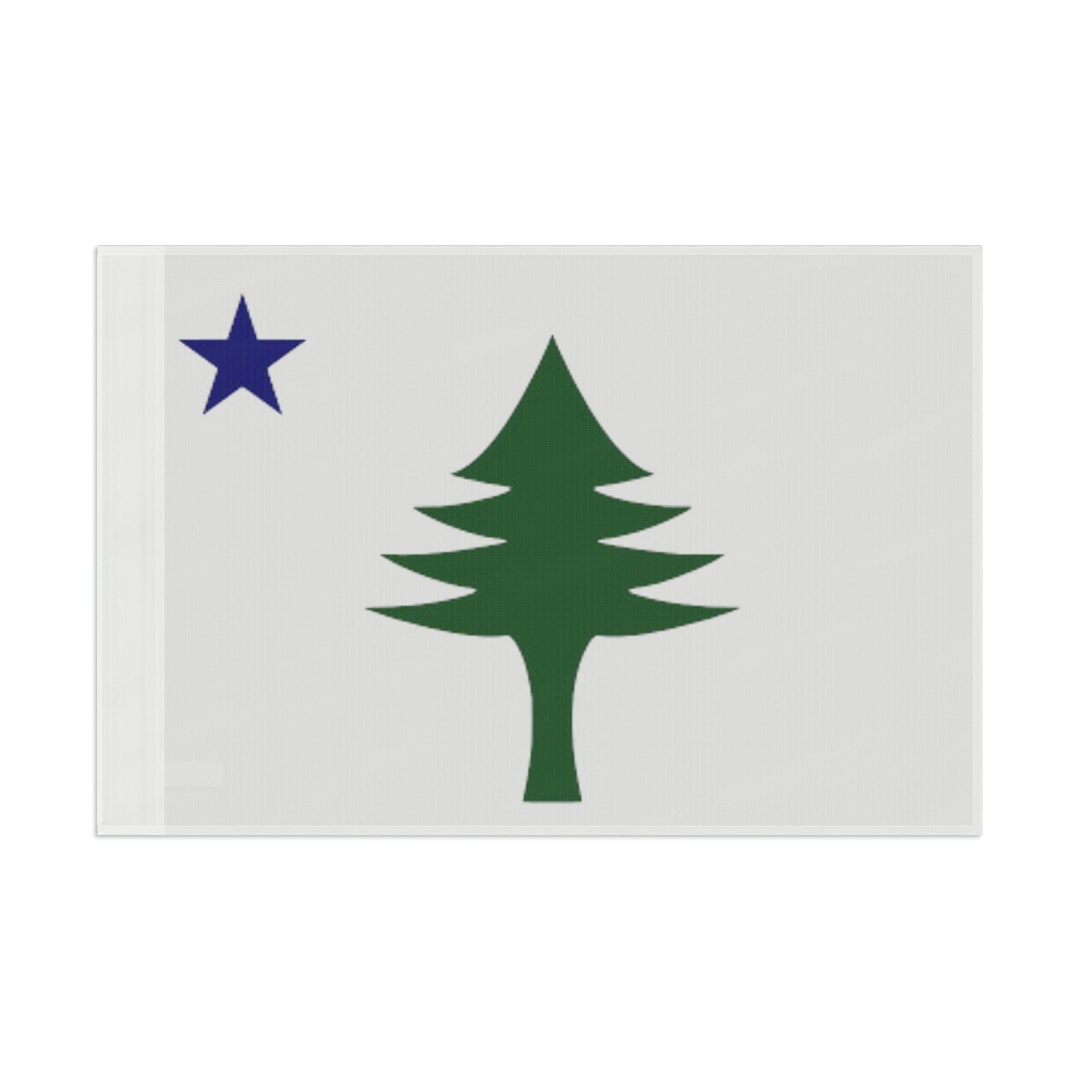 Original State of Maine Flag 3 Sizes - Etsy