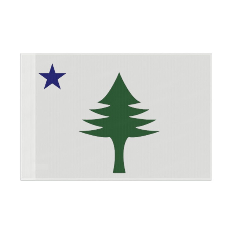 Original State of Maine Flag 3 Sizes - Etsy