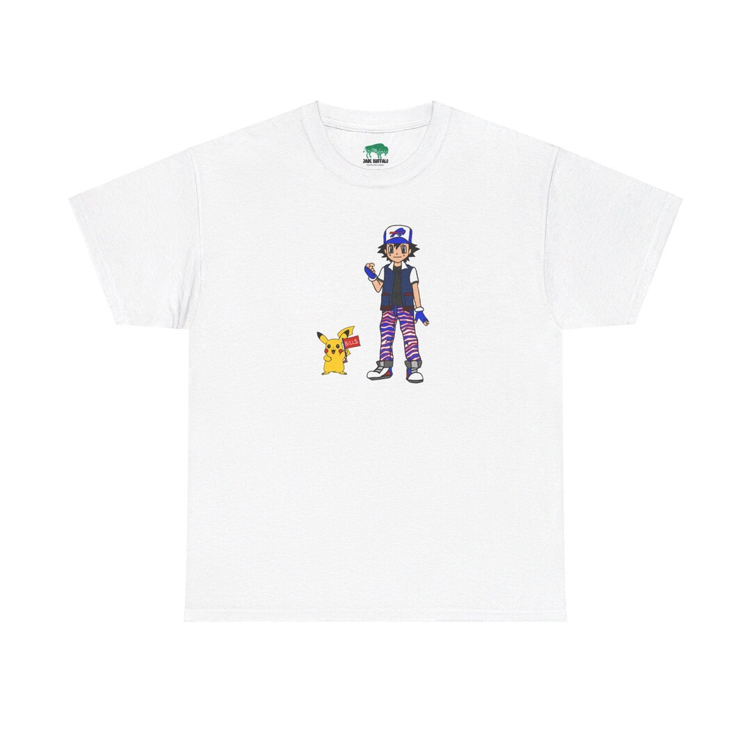 Original Pokemon Buffalo Mafia Bills Artwork on Unisex Heavy Cotton Tee ...