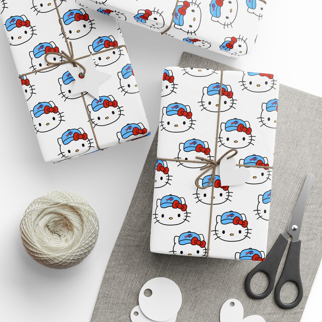 Original Buffalo Hello Kitty Mafia Holiday Wrapping Paper - Etsy