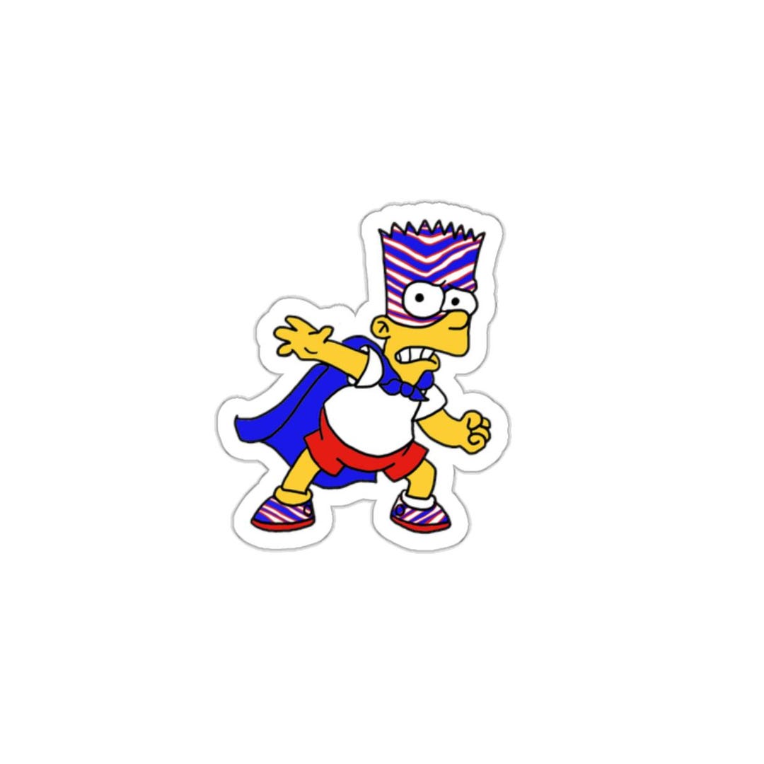 Bart Simpson Sticker, Mafia Sticker, Original Sticker, Buffalo Sticker ...
