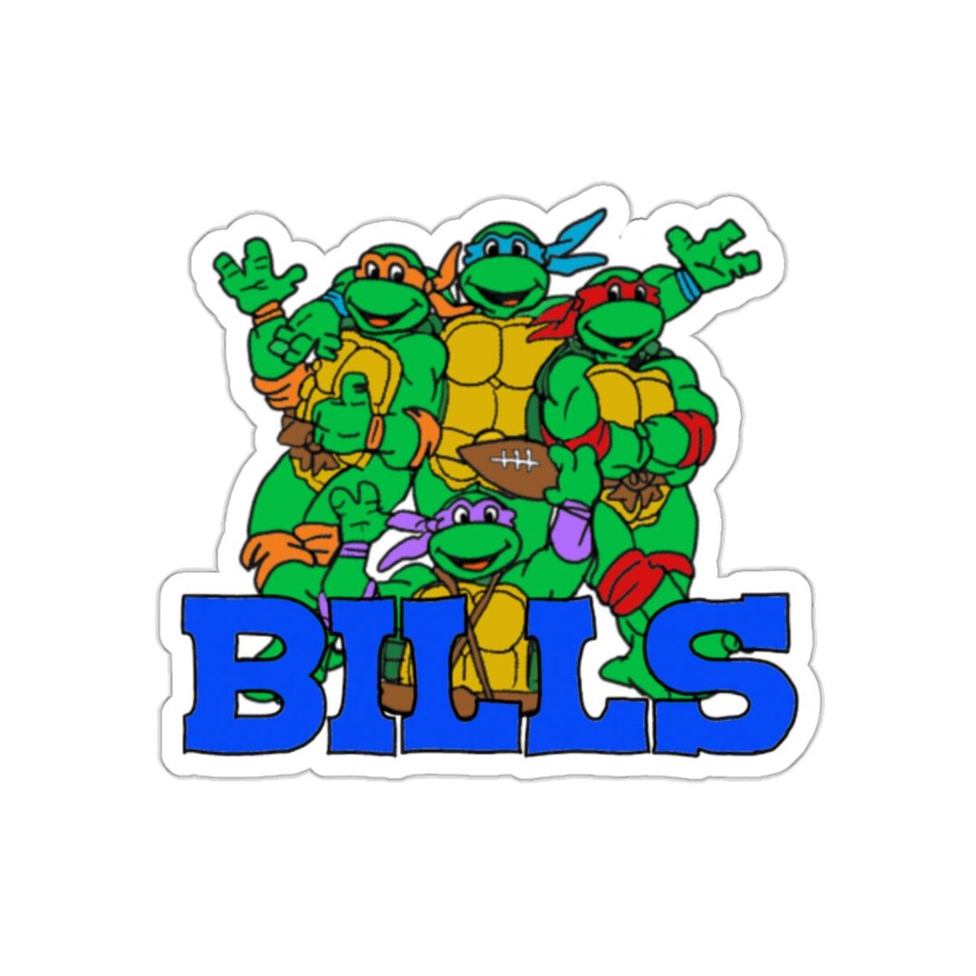 Original Buffalo Ninja Mafia Turtles Kiss-cut Sticker - Etsy