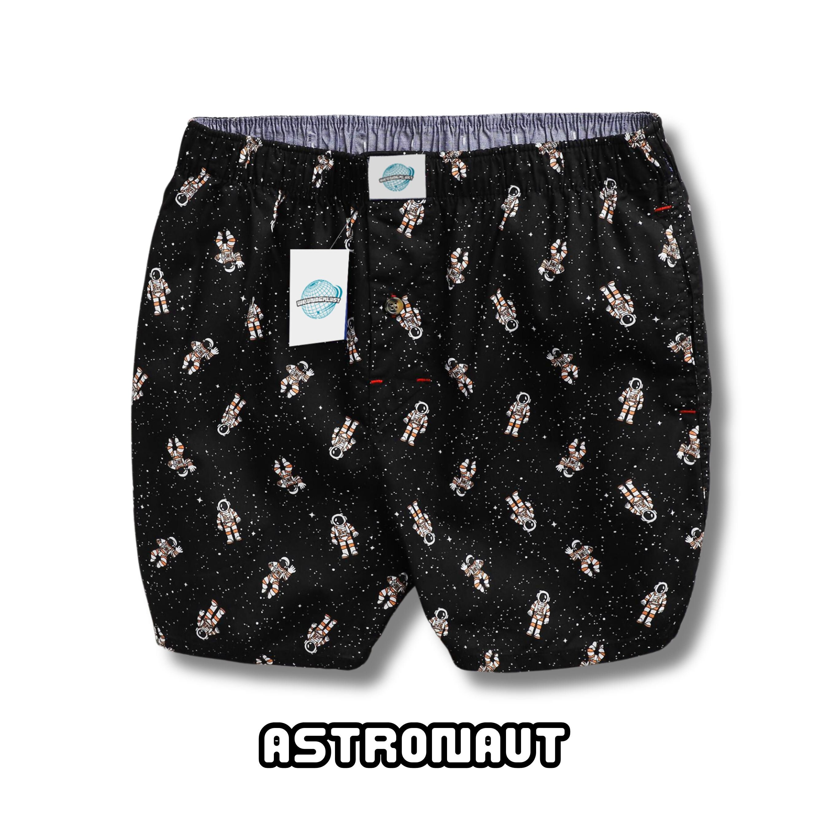 Unisex Woven Cotton Boxers With Pockets and Button Fly, Men’s Underwear ...