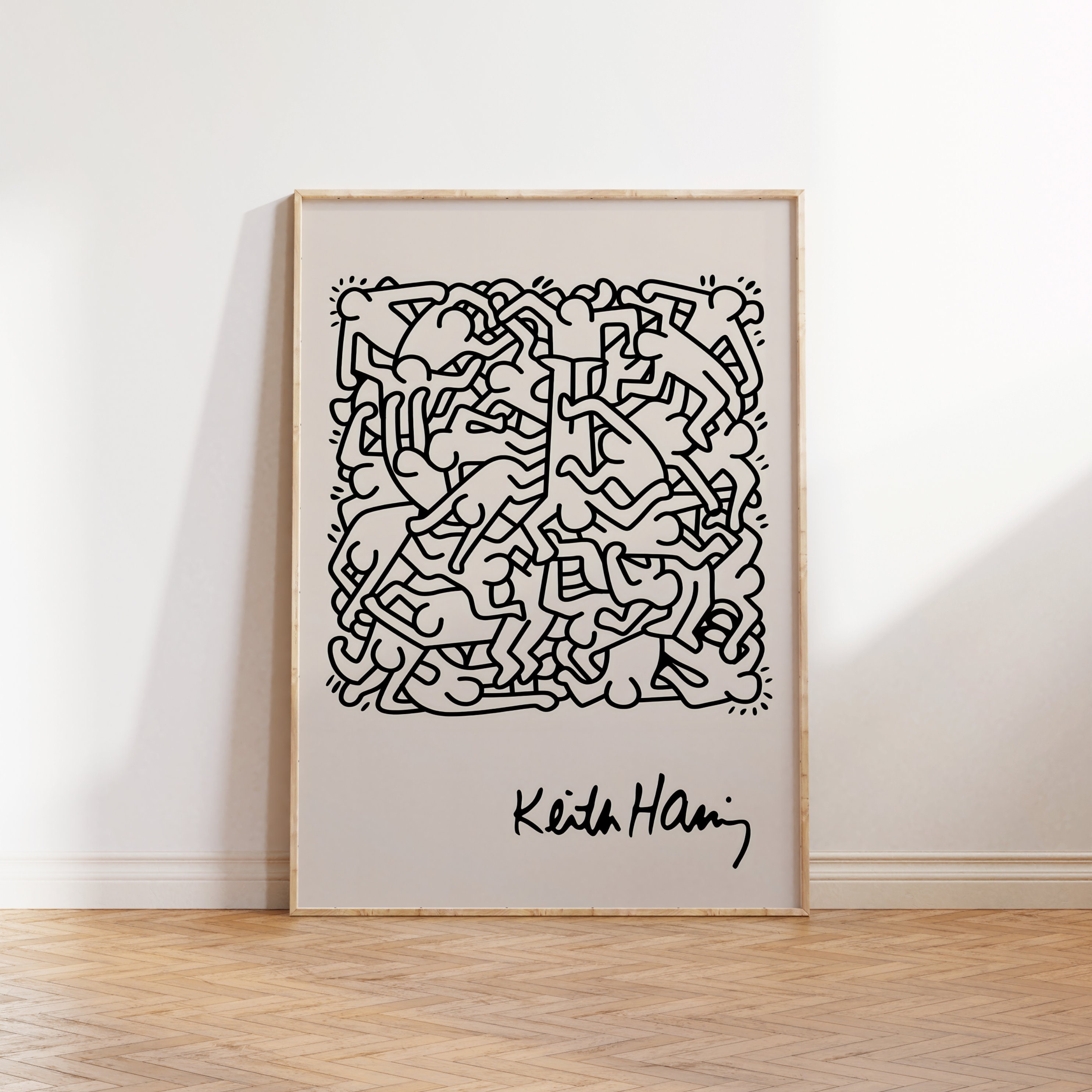 Keith Haring, Keith Haring Poster, Keith Haring Print,printable Wall ...