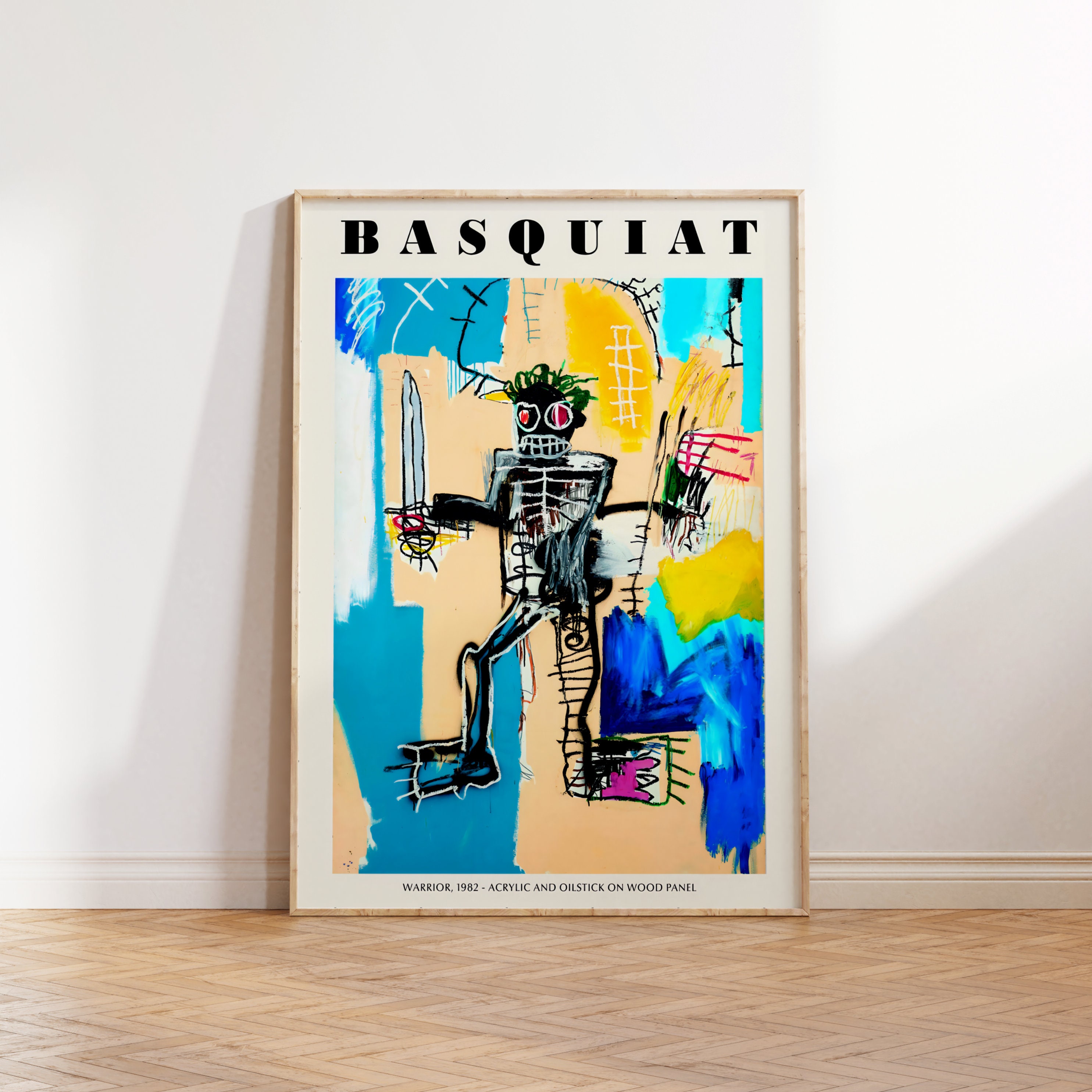 Basquiat, Jean Michel Basquiat, Basquiat Print, Instant Download, Dorm Decor, Dorm Room Art, Pop ...