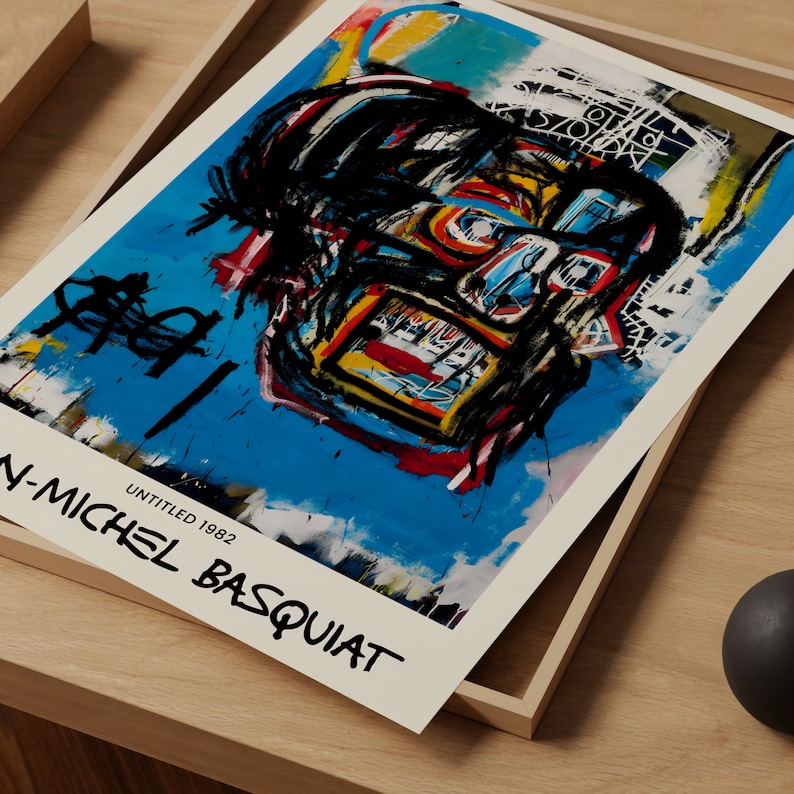 Basquiat, Jean Michel Basquiat, Basquiat Print, Instant Download, Dorm ...
