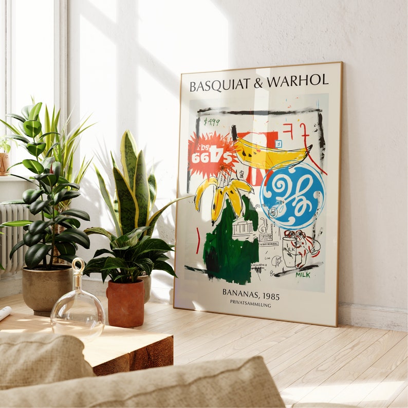 Basquiat, Jean Michel Basquiat, Basquiat Print, Warhol Print, Andy ...
