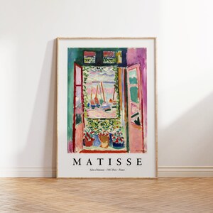 Matisse, Matisse Poster, Flower Market Print, Matisse Print, Henri ...