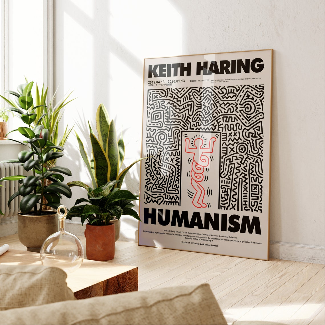 Keith Haring, Keith Haring Poster, Keith Haring Print,printable Wall ...
