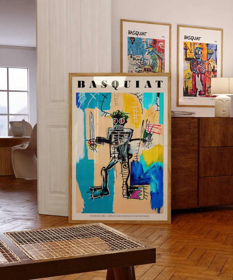 Basquiat, Jean Michel Basquiat, Basquiat Print, Instant Download, Dorm ...