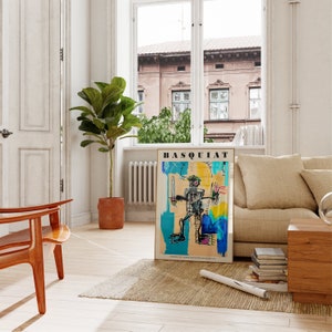 Basquiat, Jean Michel Basquiat, Basquiat Print, Instant Download, Dorm ...