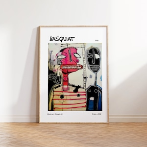 Basquiat, Jean Michel Basquiat, Basquiat Print, Instant Download, Dorm ...