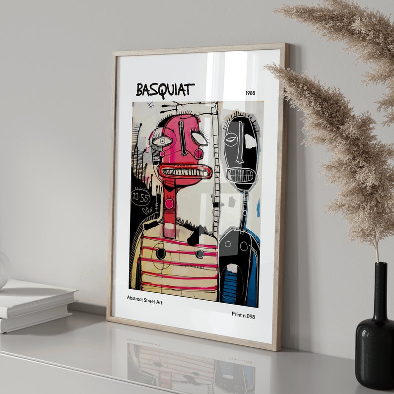 Basquiat, Jean Michel Basquiat, Basquiat Print, Instant Download, Dorm ...