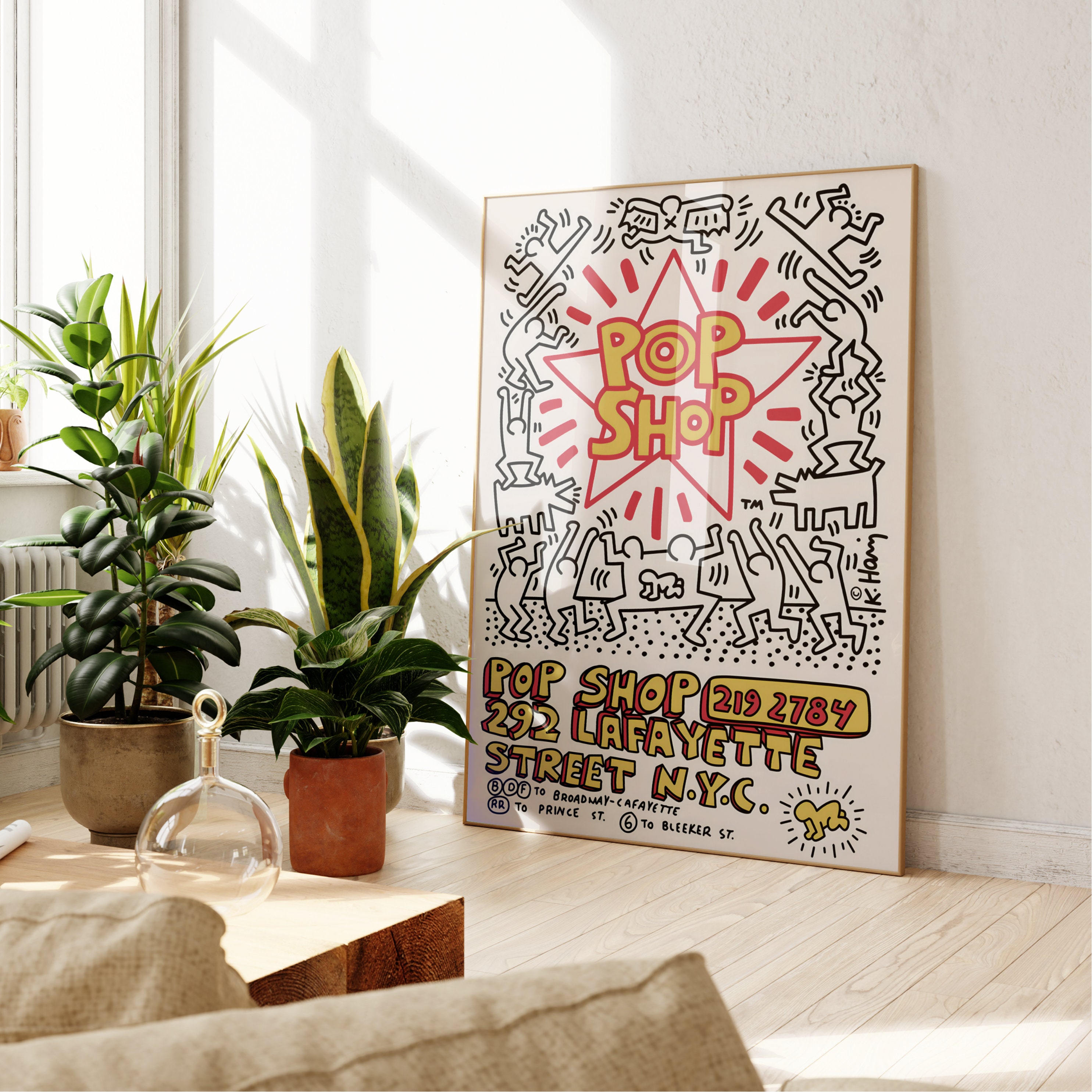Keith Haring, Keith Haring Poster, Keith Haring Print,printable Wall ...