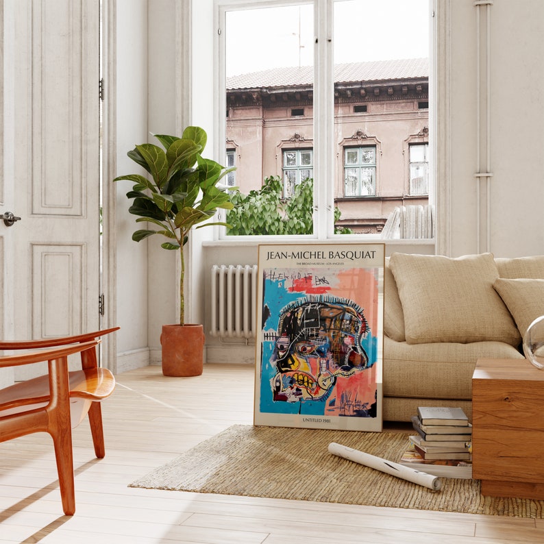 Basquiat, Jean Michel Basquiat, Basquiat Print, Instant Download, Dorm ...