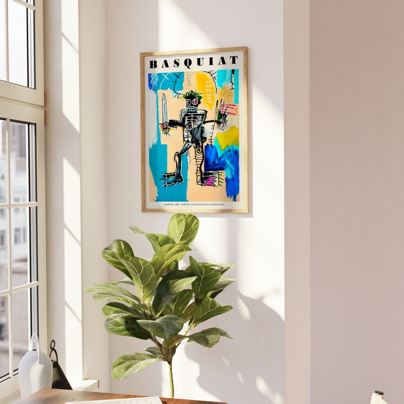 Basquiat, Jean Michel Basquiat, Basquiat Print, Instant Download, Dorm ...
