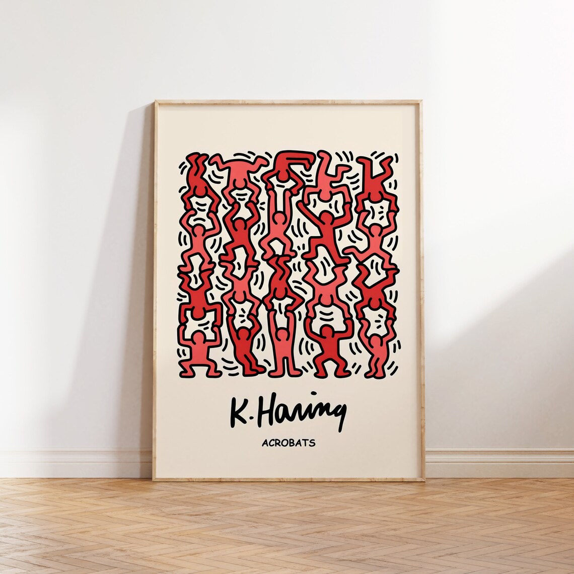 Keith Haring Keith Haring Poster Keith Haring - Etsy