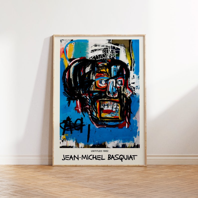 Basquiat, Jean Michel Basquiat, Basquiat Print, Instant Download, Dorm ...