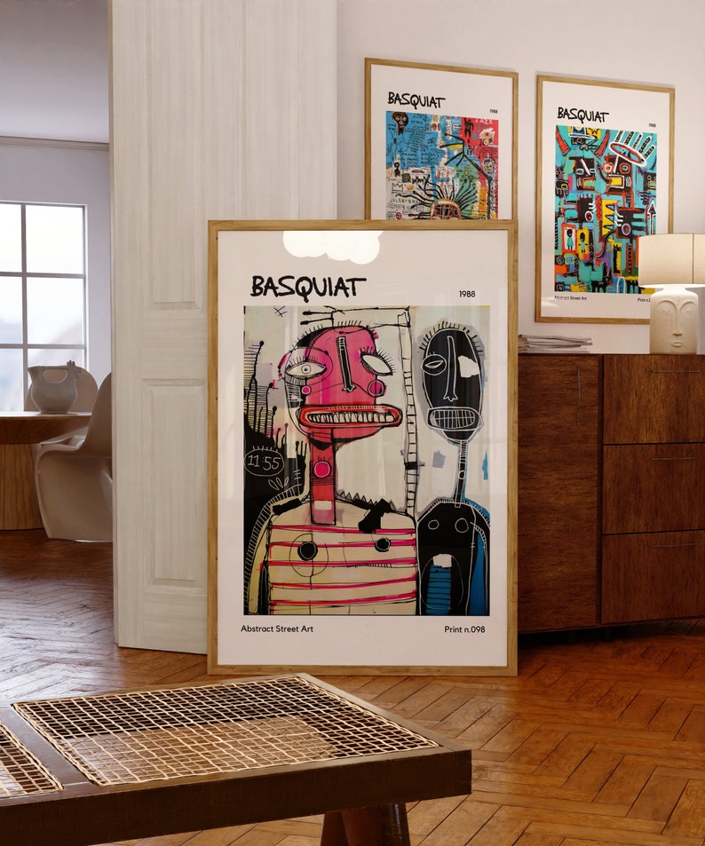 Basquiat, Jean Michel Basquiat, Basquiat Print, Instant Download, Dorm ...