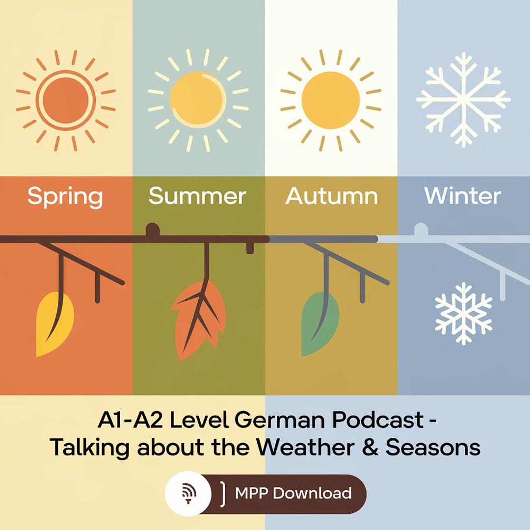 Easy German Basic Phrases, German Language Learning, Printable Pdf ...