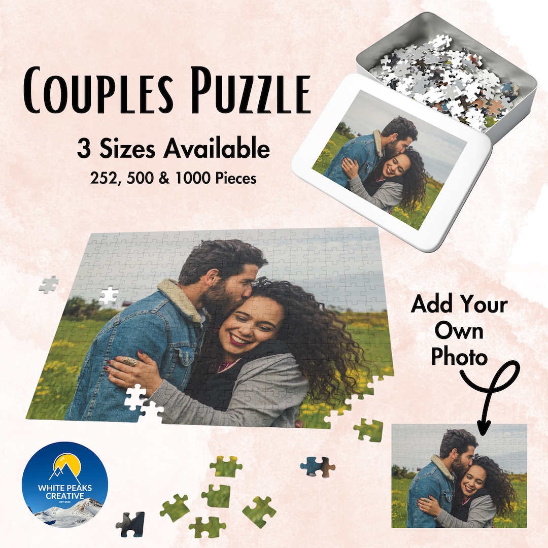 Couples Puzzle, Creative Wall Art, Create Your Own Puzzle, Dating Games ...
