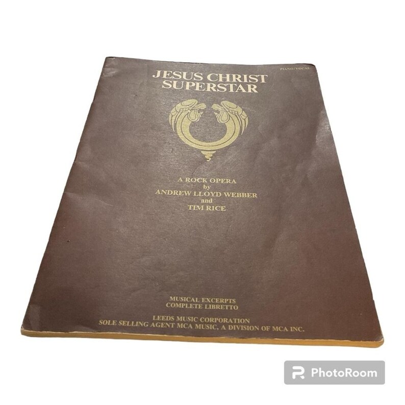 Jesus Christ Super Star Rock Opera Andrew Lloyd Webber - Etsy