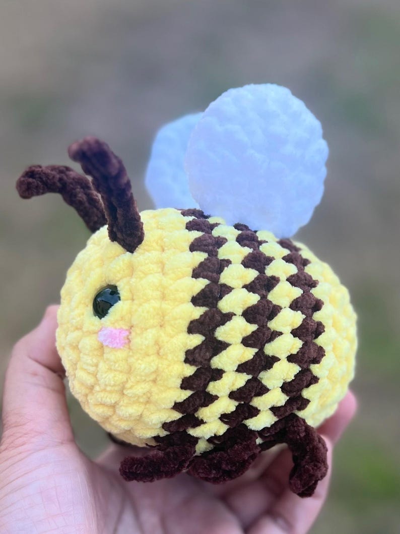 Mini Bee Crochet Pattern| Instant Download | PDF Pattern Only - Etsy ...