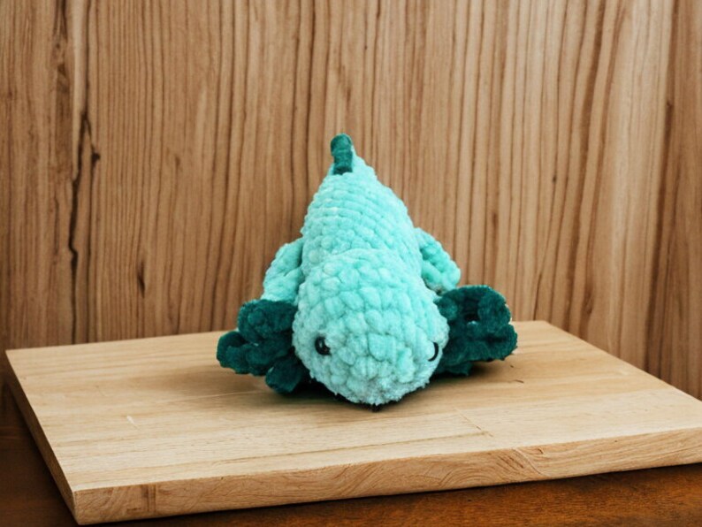 Axolotl Crochet Plush Axolotl Amigurumi Plushie Parfait Axolotl Stuffed ...