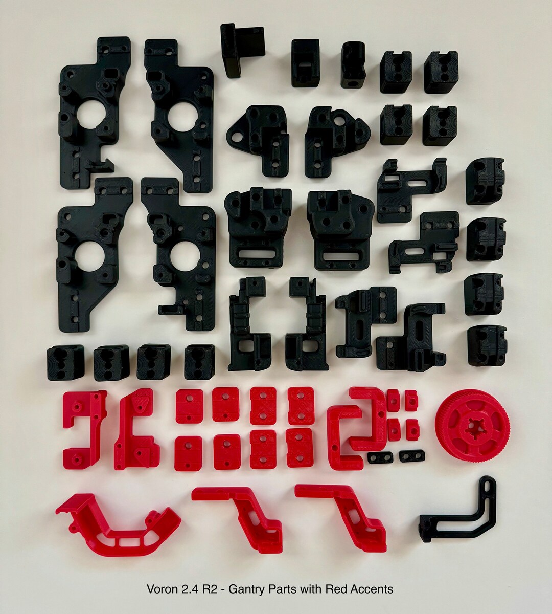 Voron 2.4 R2 Full Printed Parts Kit With Stealthburner - ABS/ASA ...