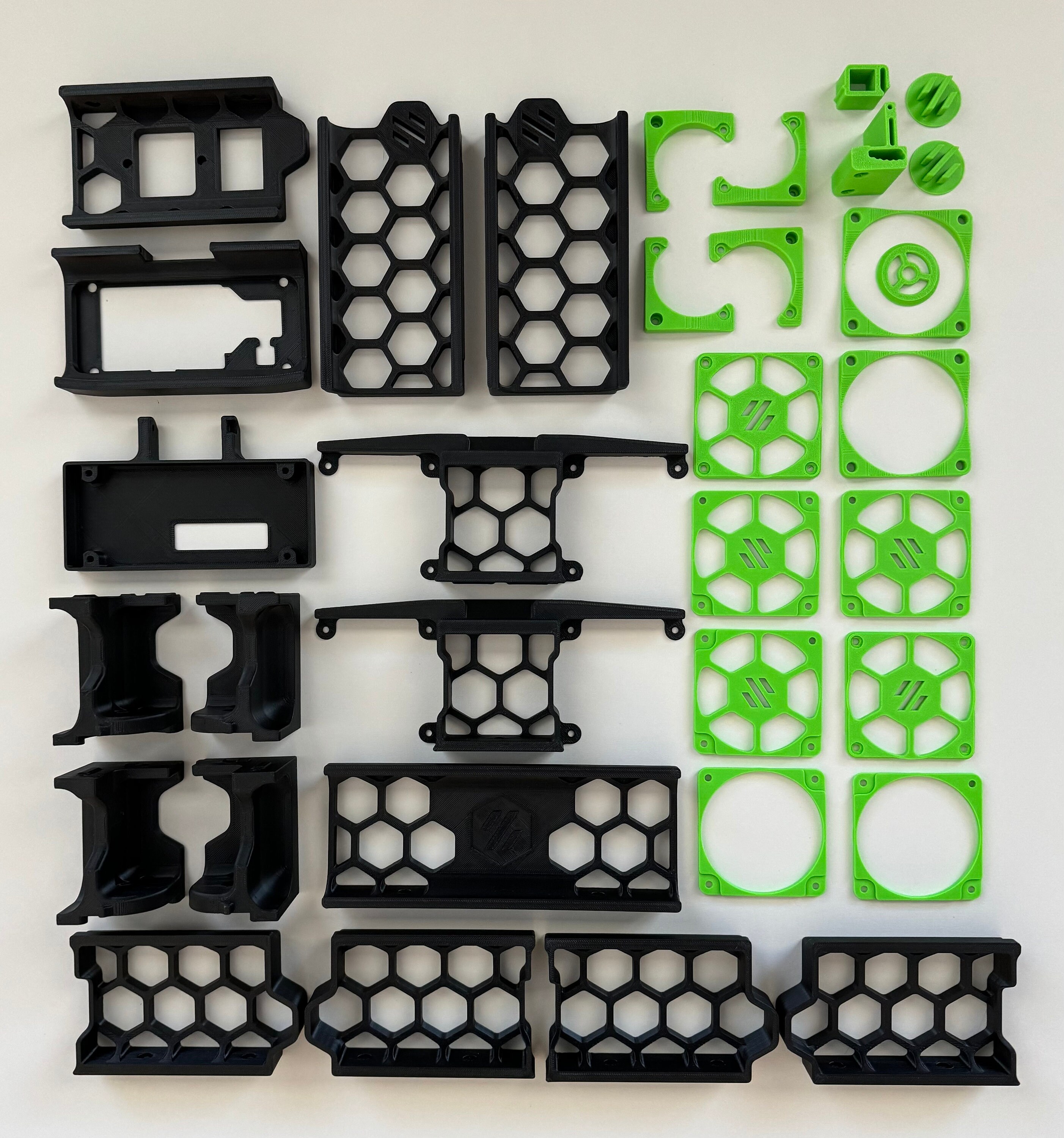 Voron Trident Full Printed Parts Kit With Stealthburner - ABS/ASA ...