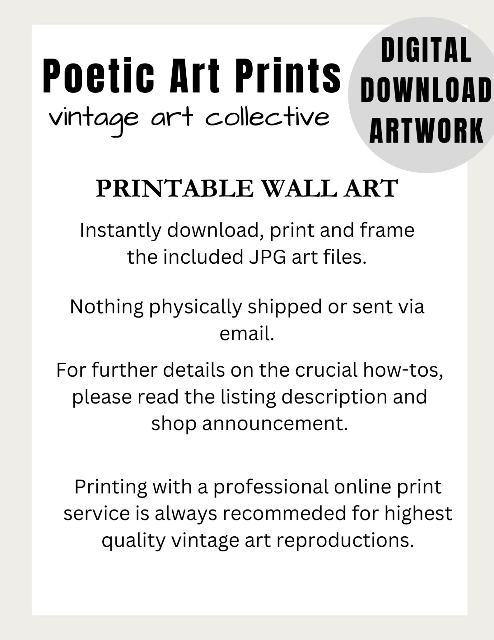 Vintage Neutral Gallery Wall SET Gallery Art Print Set of Nine Wall ...