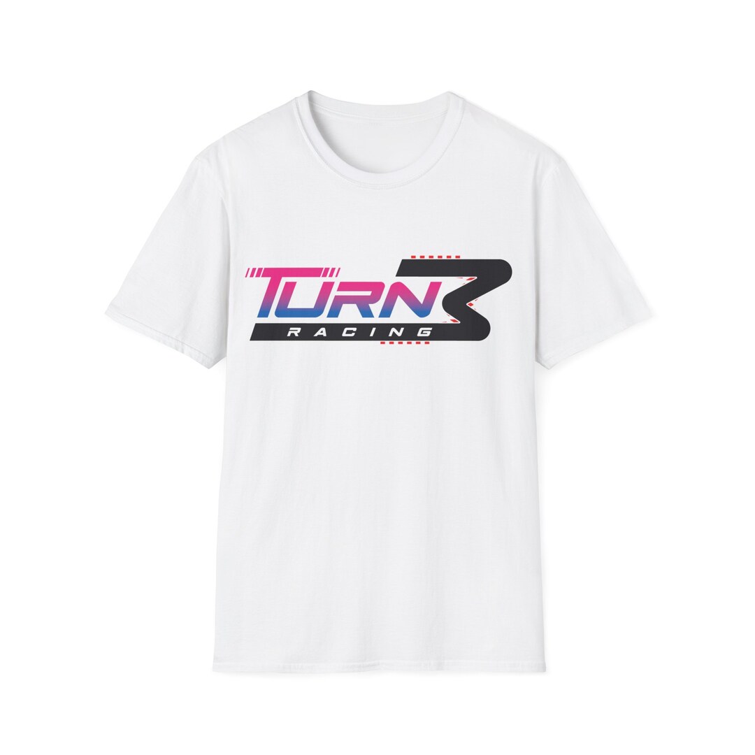 Turn 3 Racing Logo Tee - Etsy