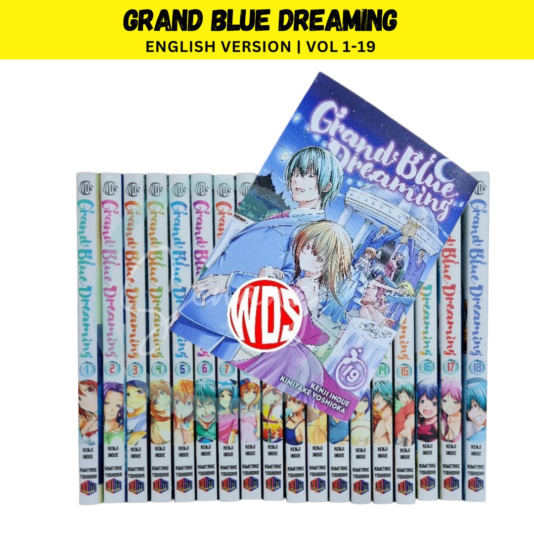Grand Blue Dreaming Manga Vol.1-19 Half Set or Full Set English Version ...